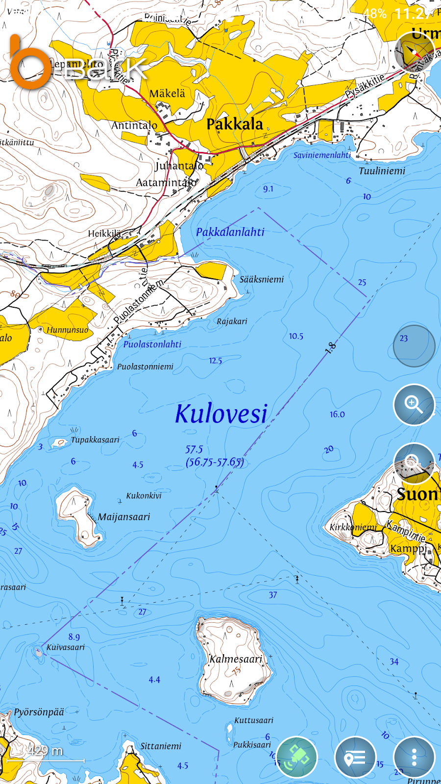 Kilpapilkintäblogi: Syvyyskartat puhelimeen ja tietokoneelle