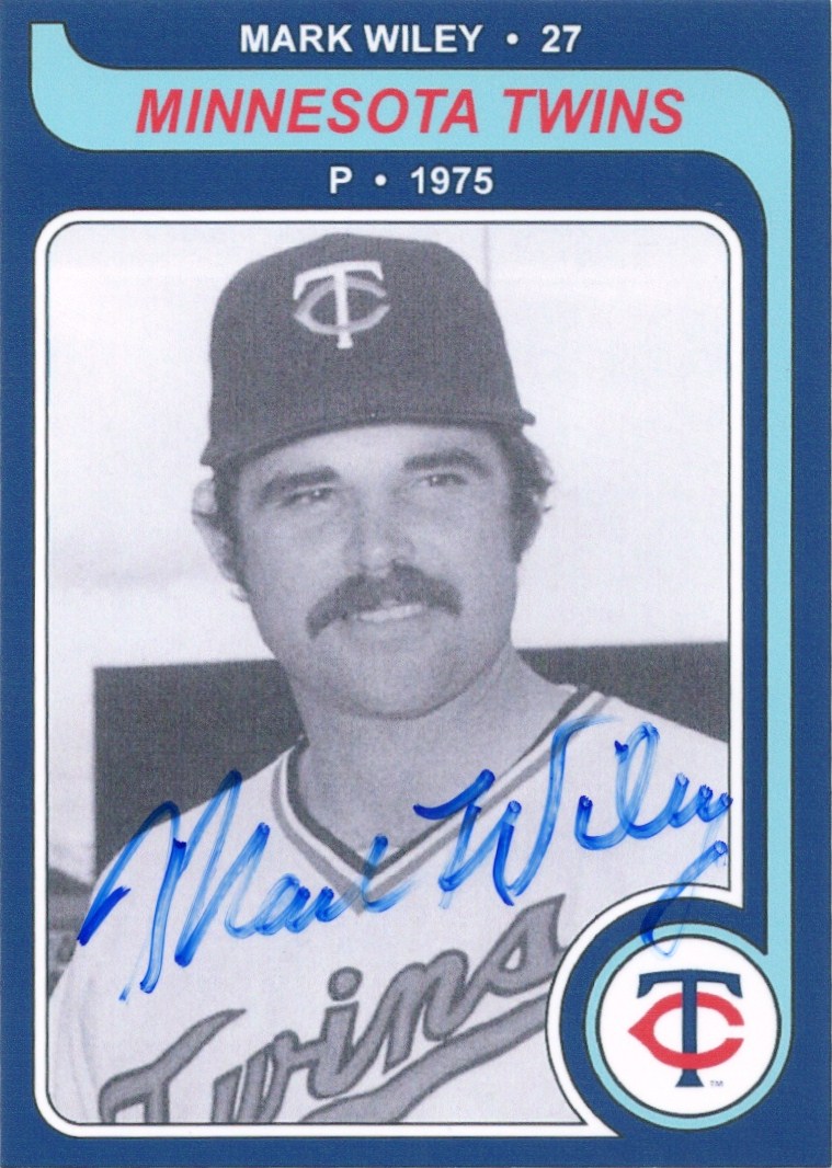 Minnesota Sports Autograph Project: MARK WILEY