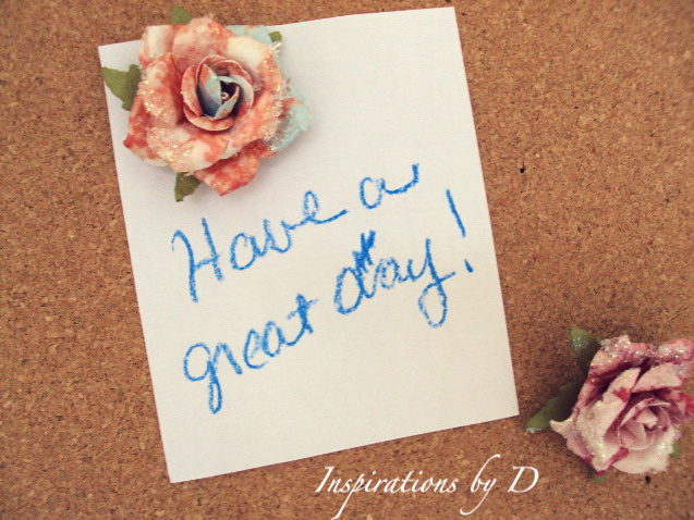 Inspirations by D: How to Make Scrapbook Paper Flower Hair Pin & Push Pin