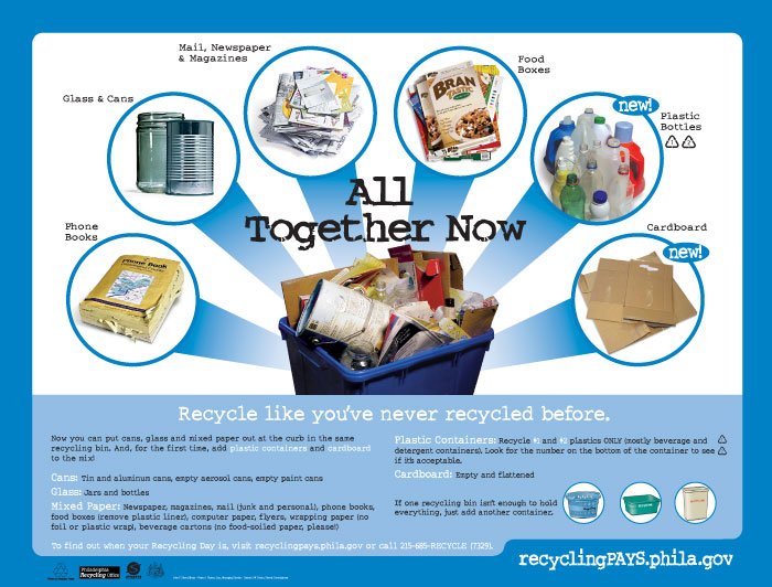 Think, Act, Prosper: Single Stream Recycling