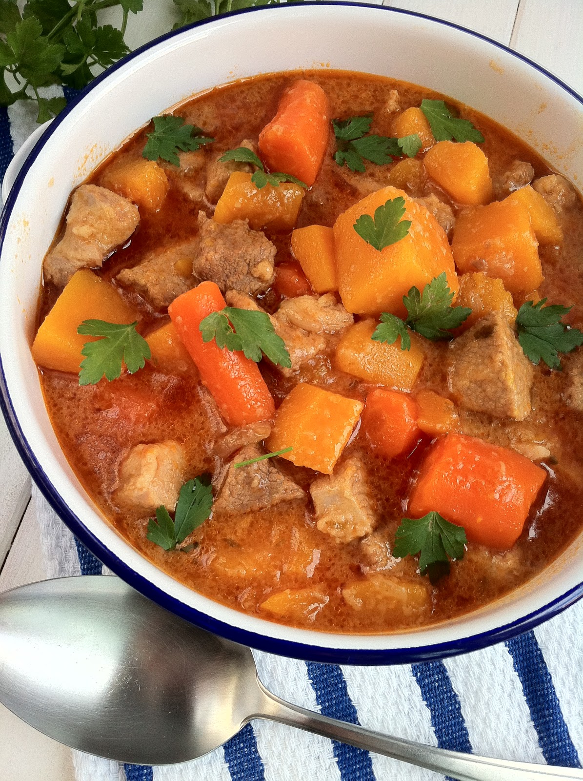 Fabsfood: Estofado de cerdo con calabaza