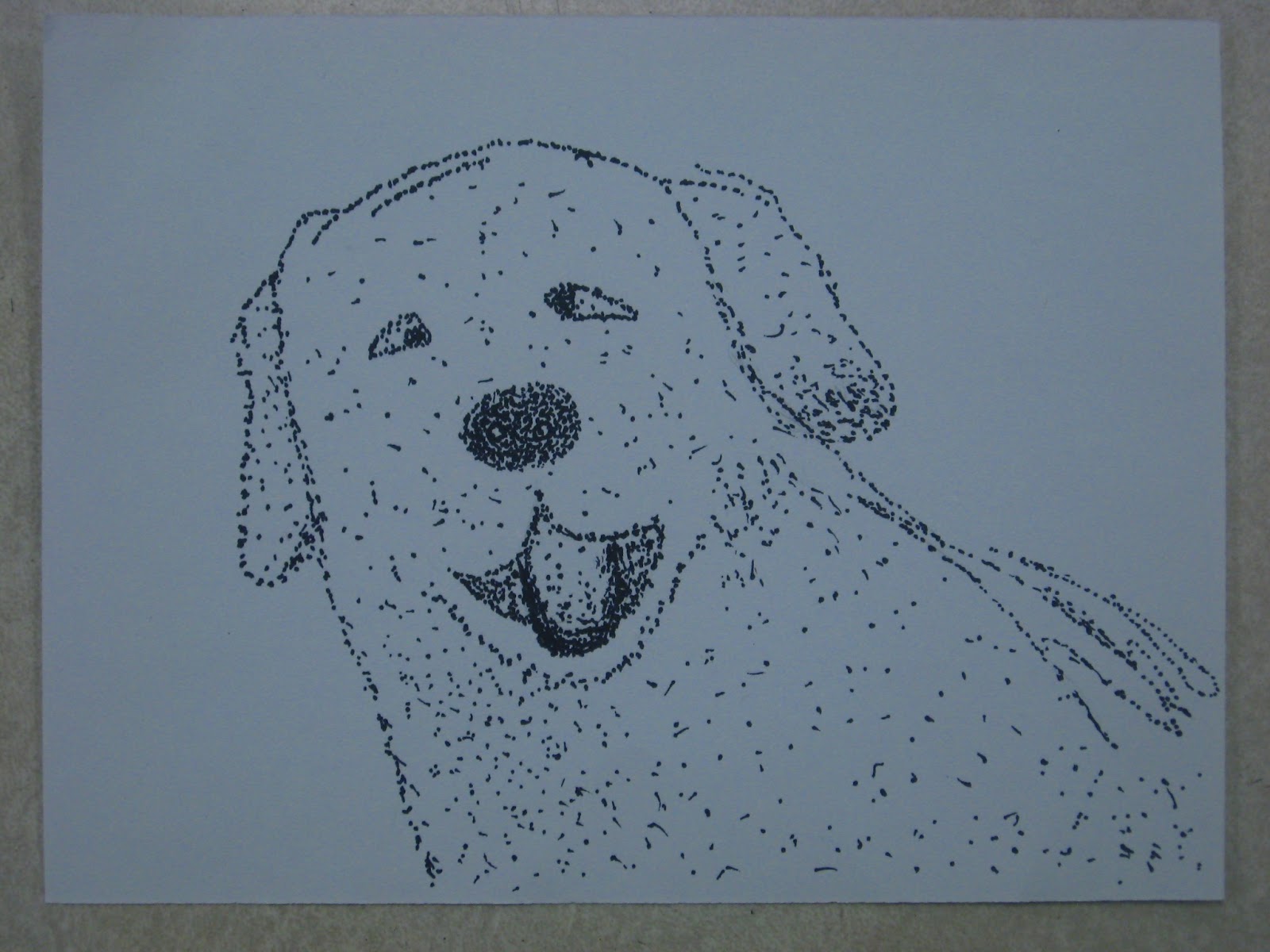 Miss Young's Art Room: Stippling with 6th Grade