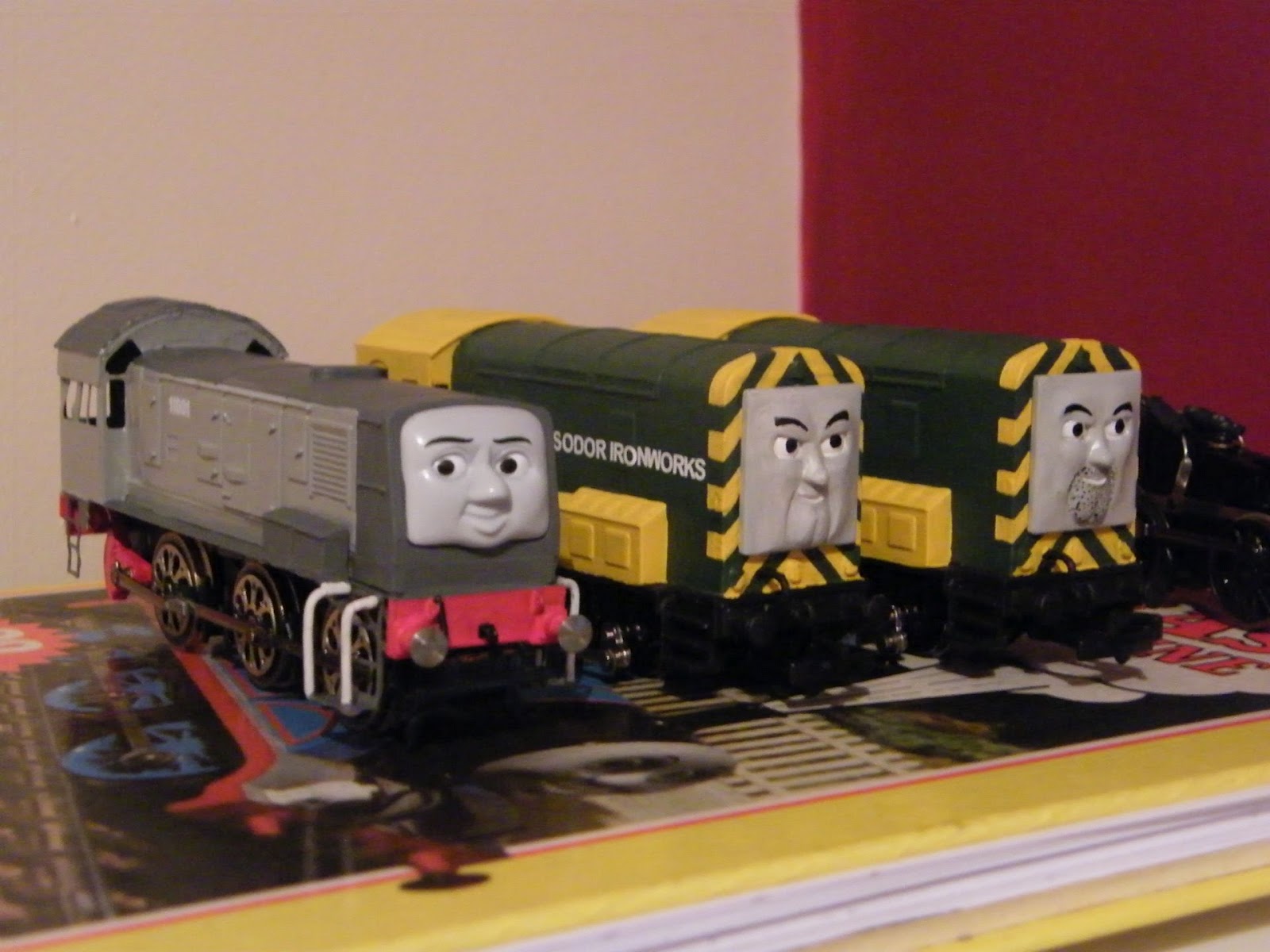 The World of Thomas The Tank Engine Modelling: Dennis, Arry and Bert ...
