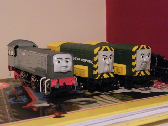 The World of Thomas The Tank Engine Modelling: Dennis, Arry and Bert ...