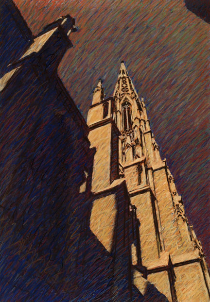 Beyond Architectural Illustration: Composition Part 8 - Diagonal