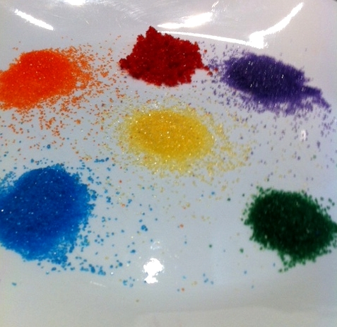 Recetas Sencillas: Azúcar de Colores (Sanding Sugar)