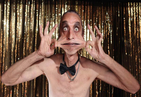 Gary 'Stretch' Turner : Man with the world's stretchiest skin | Most ...