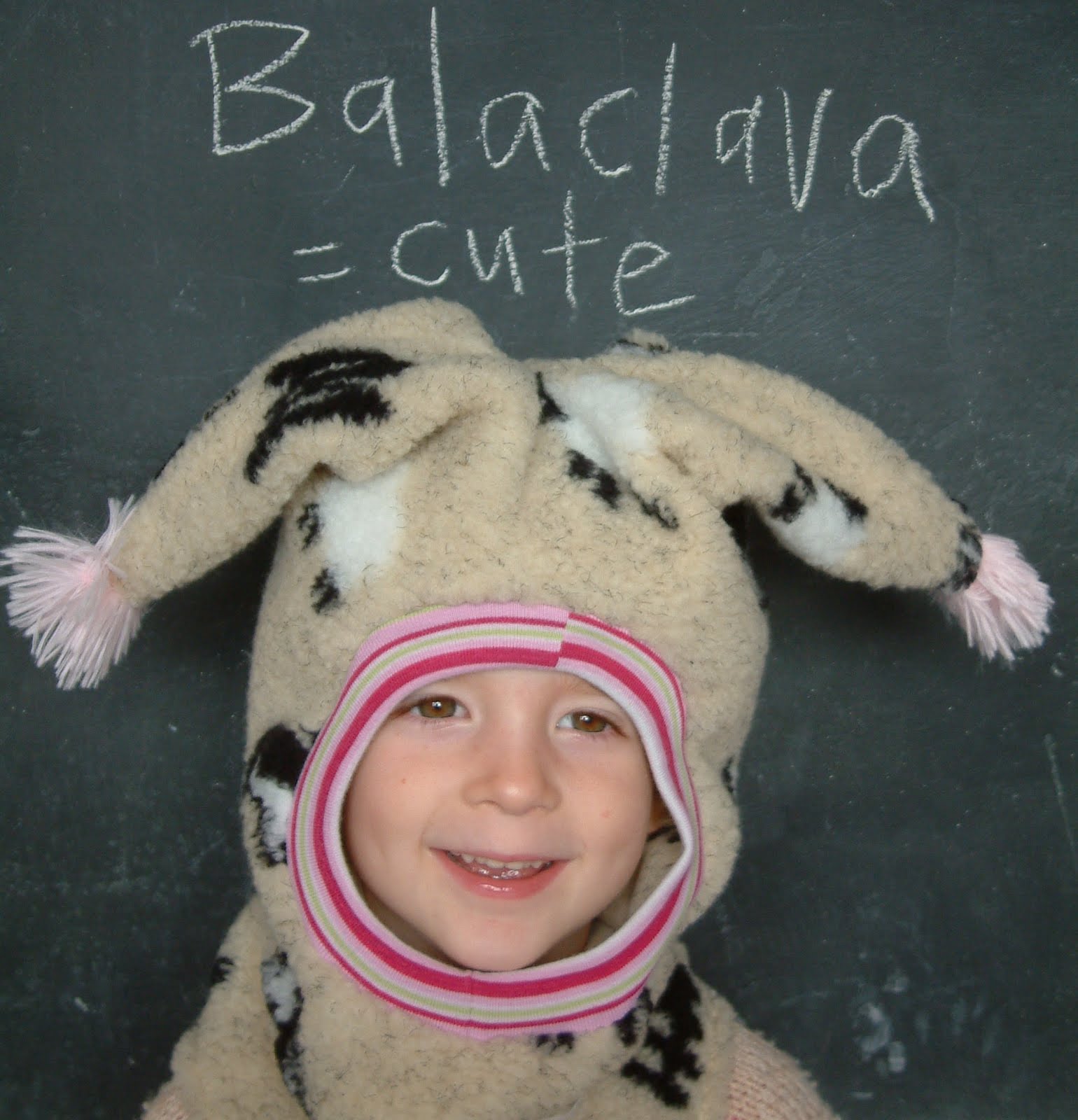 The Raggy Rat ...: Putting the Cute into Balaclavas!