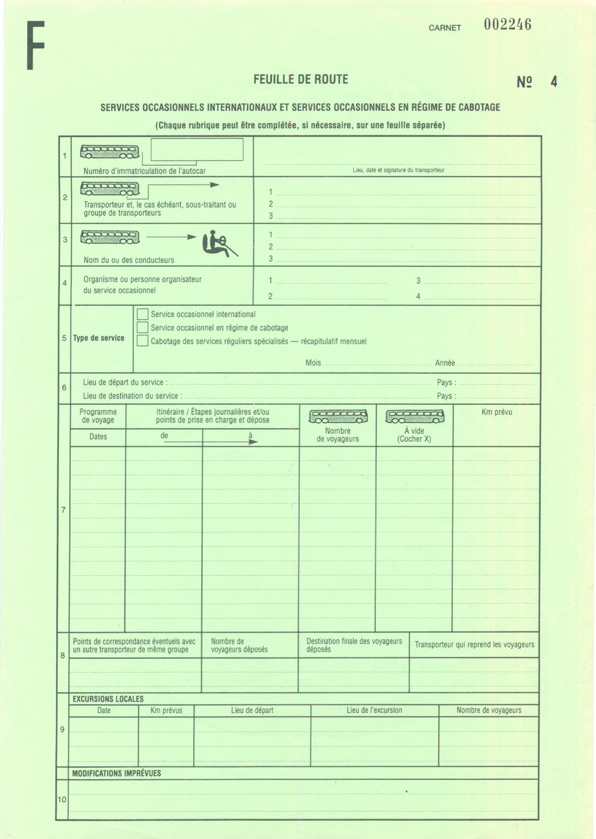 Passion Autocar en Liberté: Réglementation voyageurs