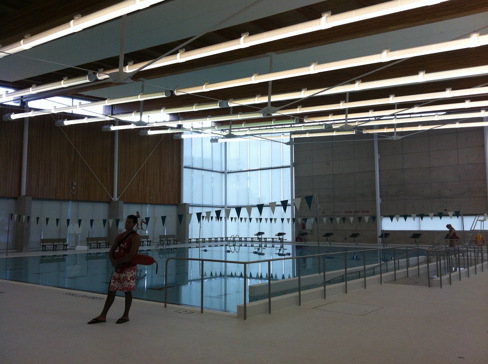 Running on carbs: Kiwanis Aquatic Centre