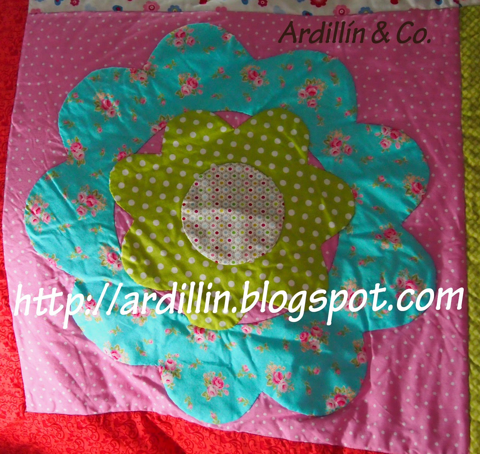 Ardillín & Co.: Colcha Patchwork Infantil