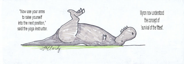 Heaven and Earth: Myron T. Rex cartoons