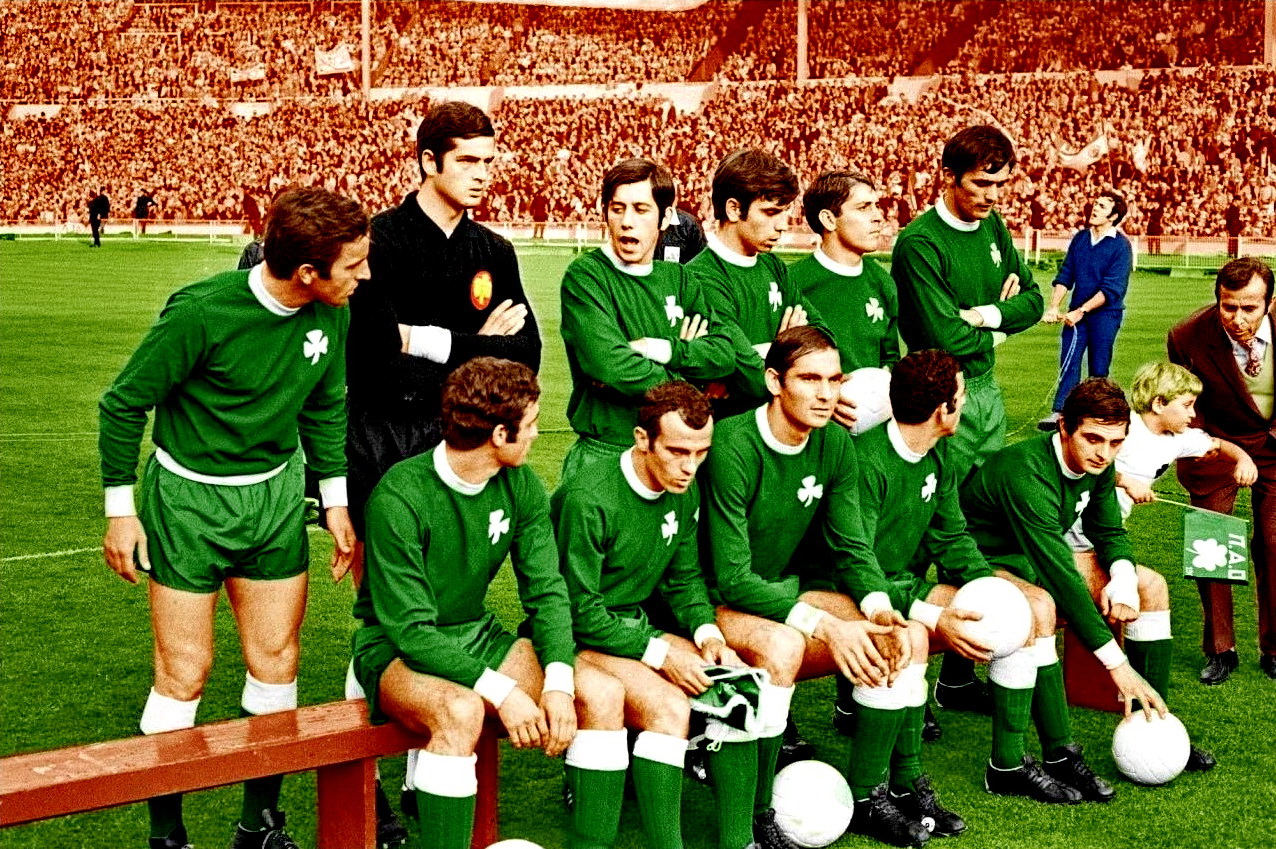 PANATHINAIKOS Subcampeón de Europa 1971