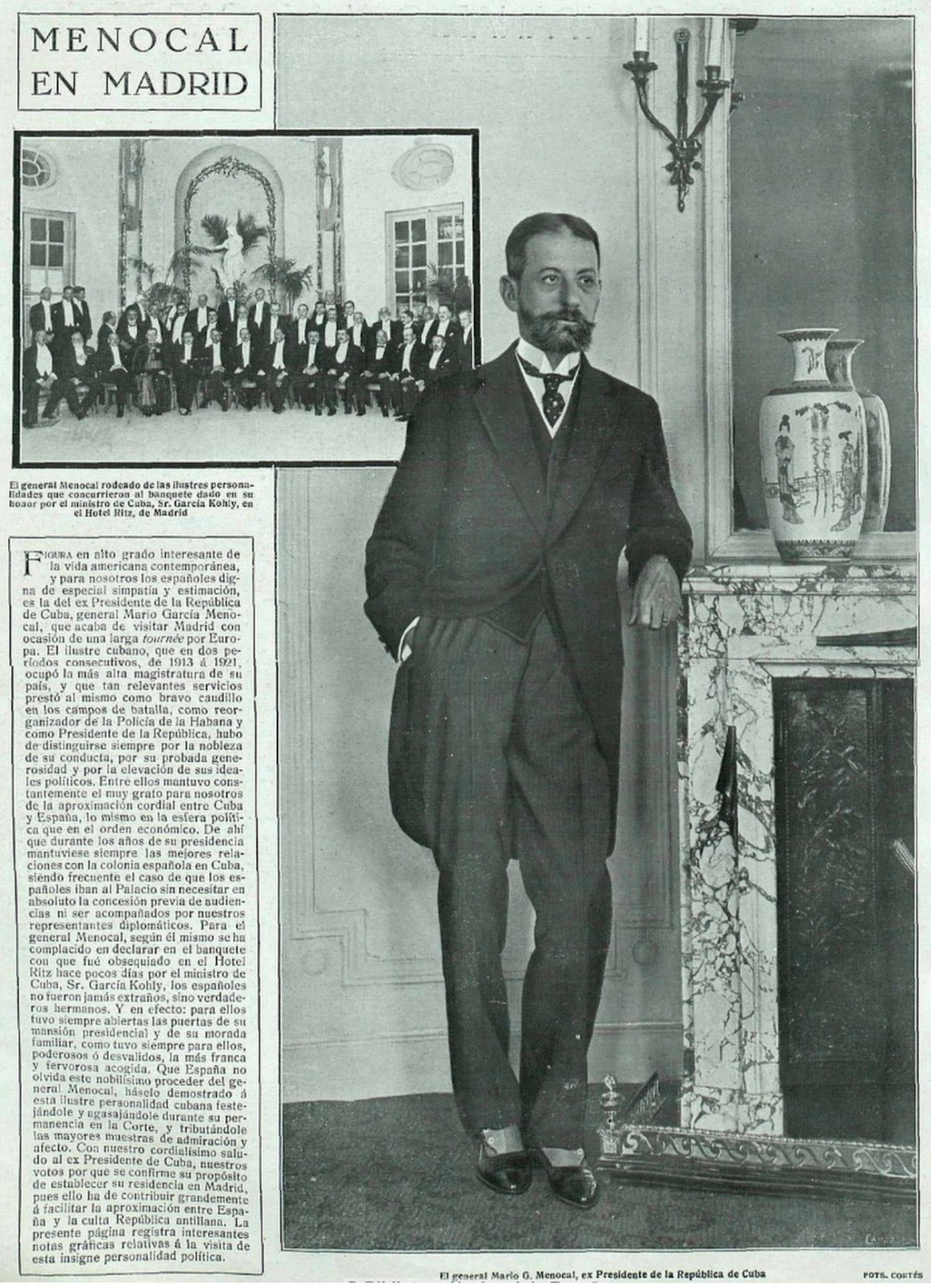 Hojas de prensa para la historia de Cuba.: FIGURAS CUBANAS : Mario ...