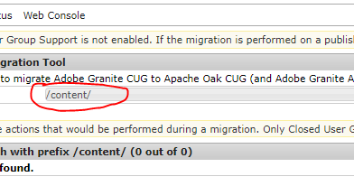 AEM/CQ5 : How to migrate Closed User Groups from AEM 6.2 to AEM 6.3 using Migration Tool