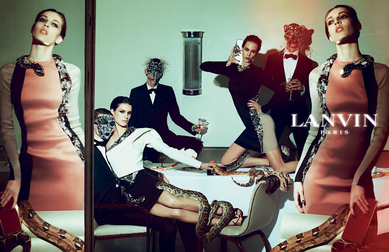 Smartologie: Lanvin Spring/Summer 2012 Campaign by Steven Meisel