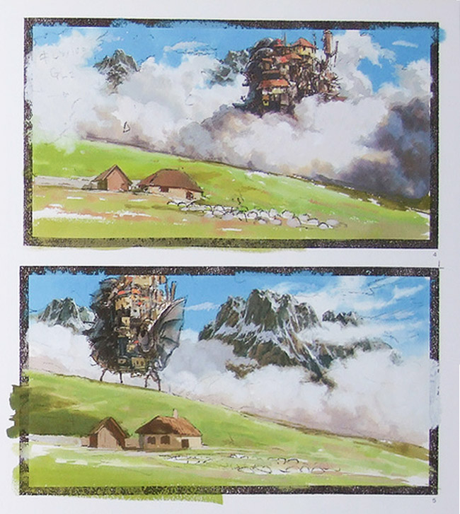 Living Lines Library: ハウルの動く城 / Howl's Moving Castle (2004) - Prop Design