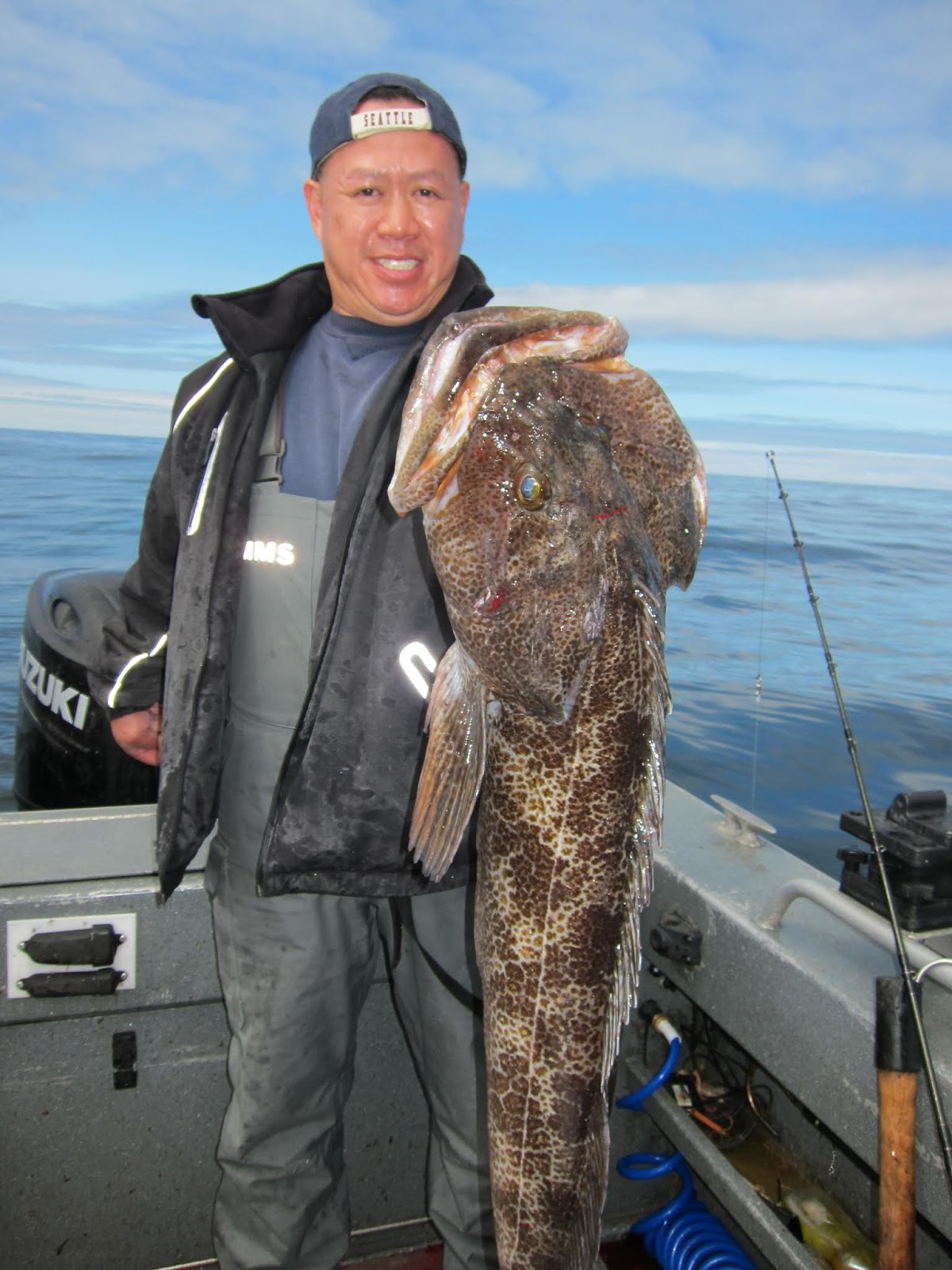 Todds Extreme Fishing: Neah bay salmon, lingcod , Cabazon, and rockfish!