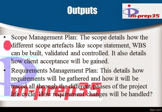 pm-prep35: Plan Scope Management Process