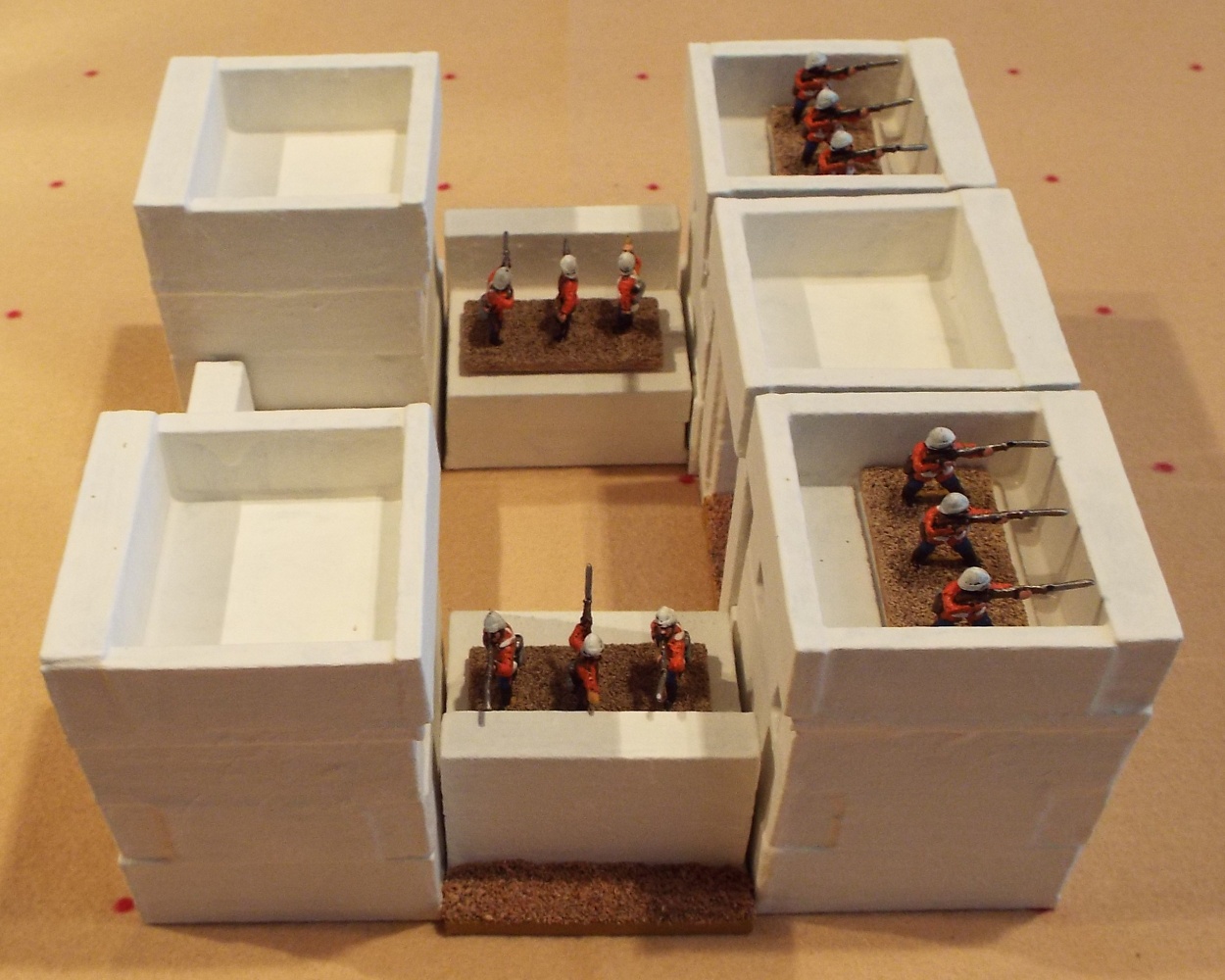 Wargaming Miscellany: Building modular fortifications: Part 8 - The ...