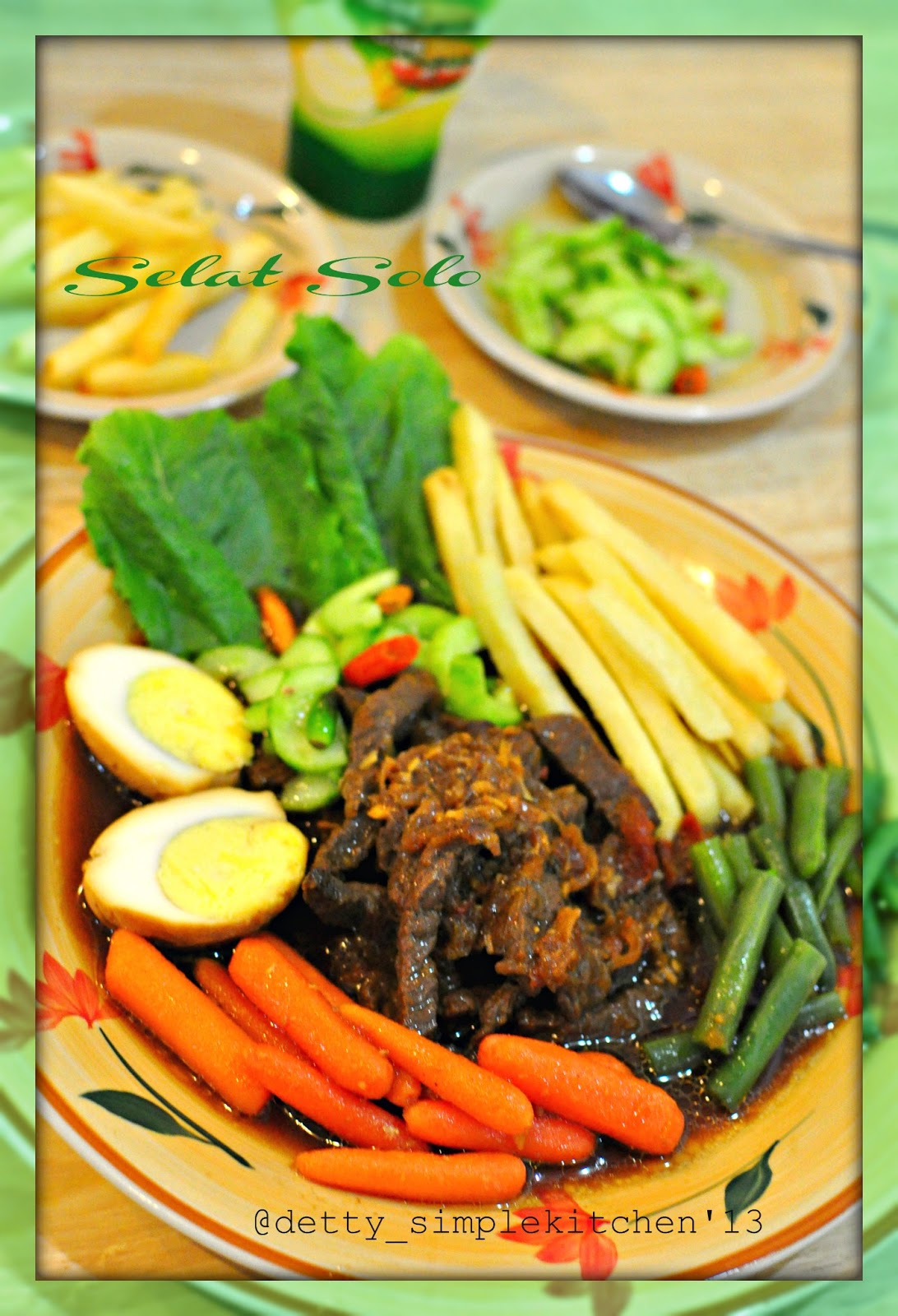 Simple Kitchen: Selat solo/bistik jawa