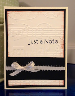 ~ Marilyn's Crafts ~: Just a Note