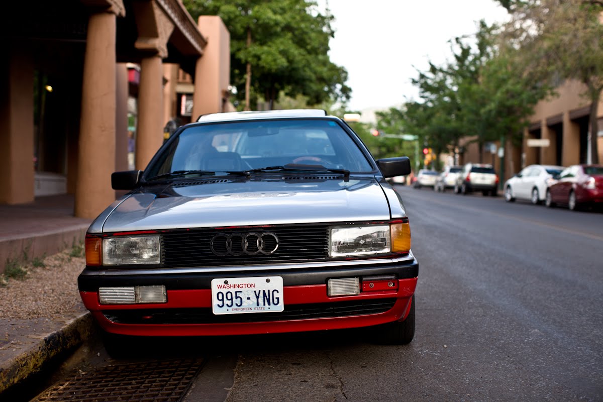 THE STREET PEEP: 1985 Audi Coupe Quattro/4000