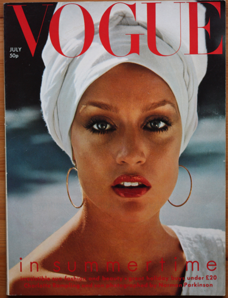 VINTAGE VOGUE COVERS - Get Up, Survive, Go Back To The Bed