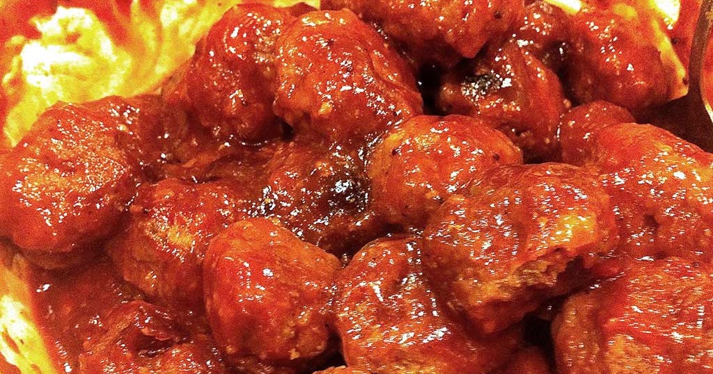 Aunt Peg's Wicked Good Cocktail Meatballs