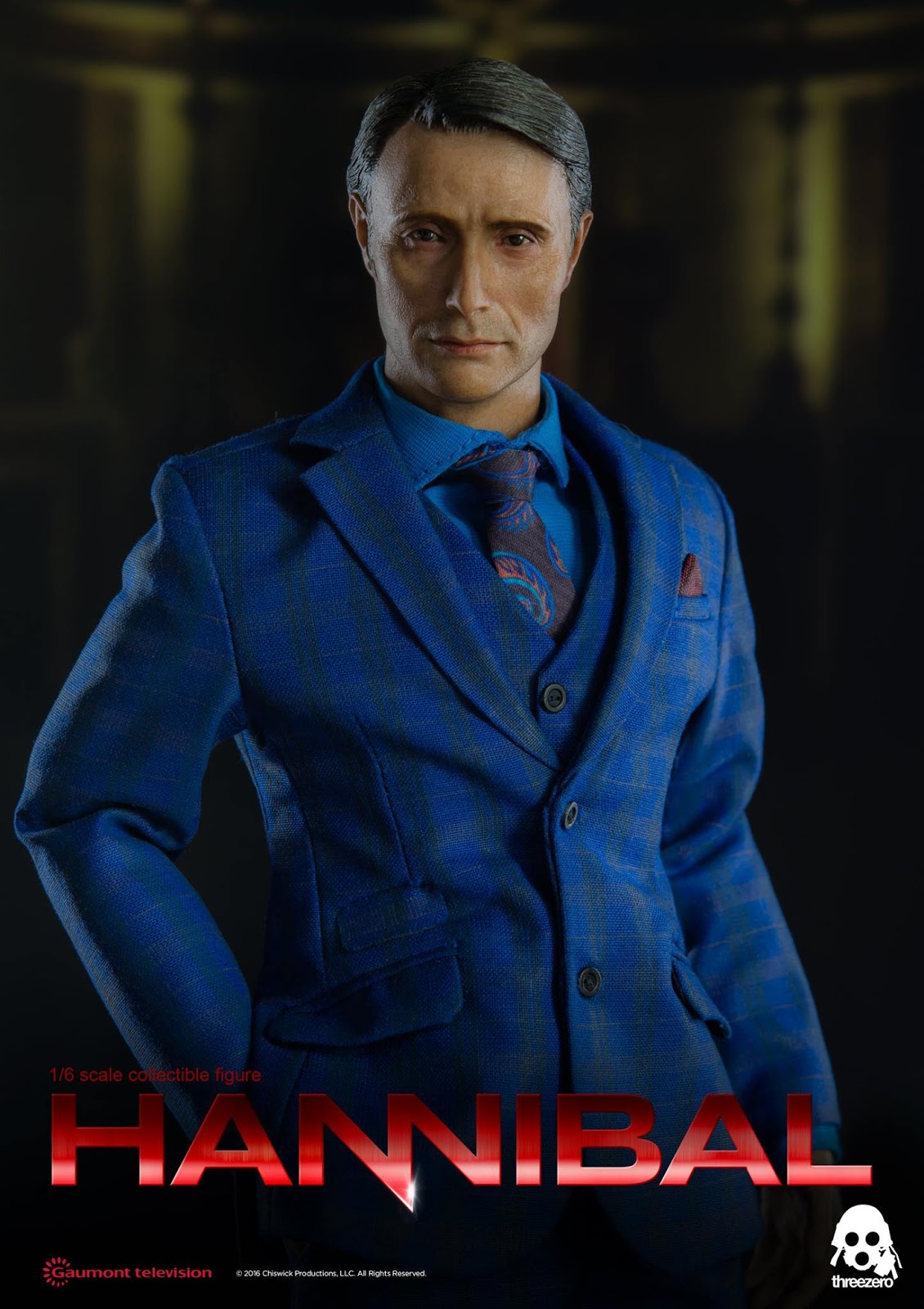toyhaven: Preview Threezero 1/6th scale Mads Mikkelsen as Dr. Hannibal ...