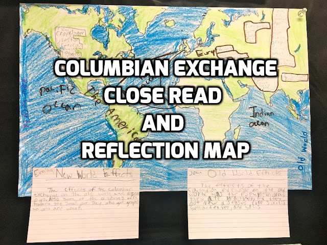the ART of learning: Columbian Exchange