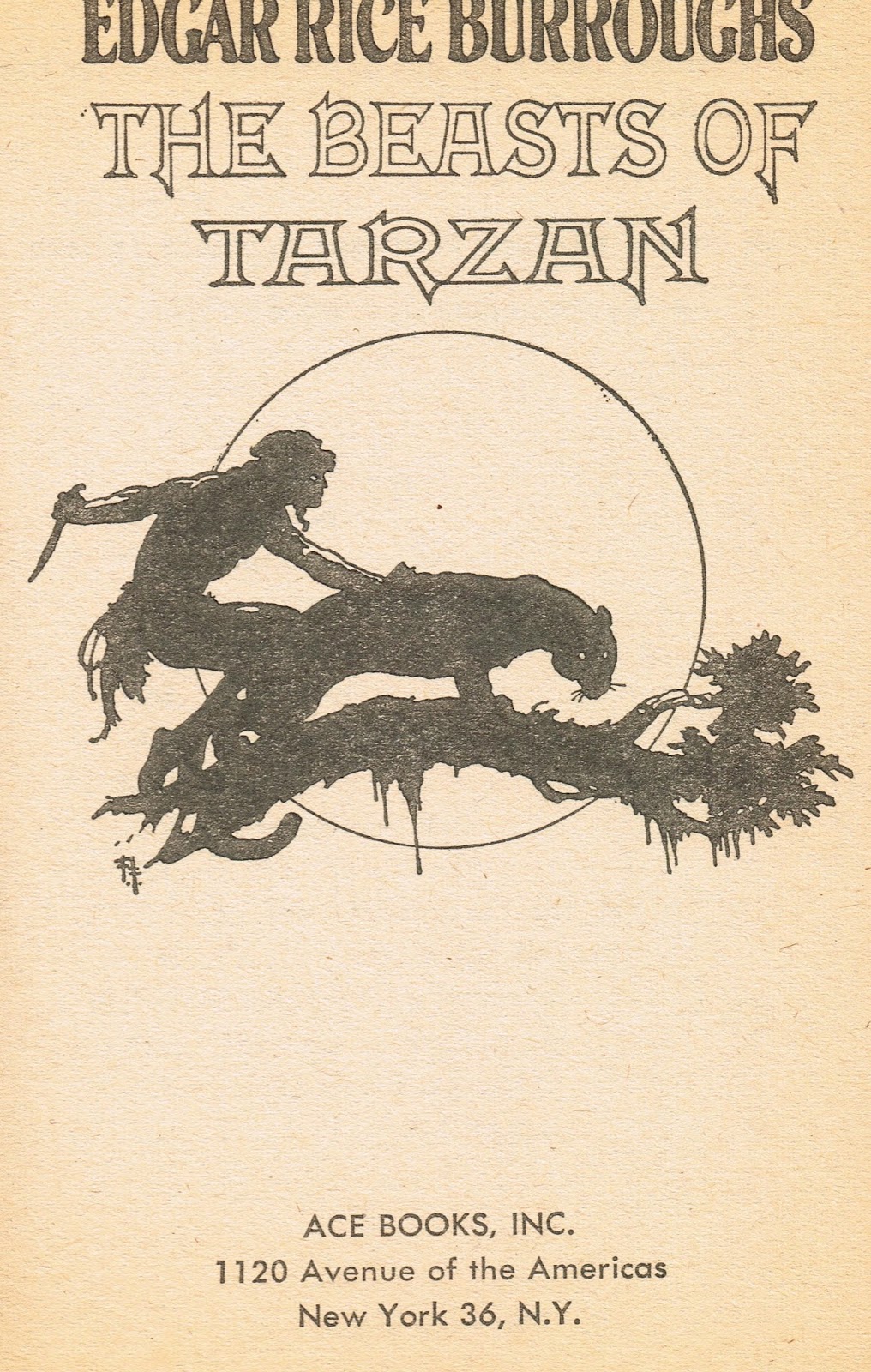 Cap'n's Comics: The Beasts Of Tarzan by Frank Frazetta