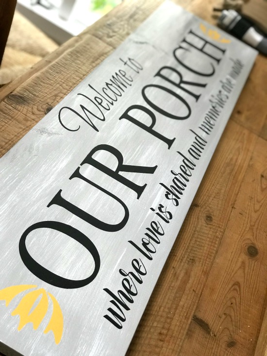 How to Make a Custom Porch Sign