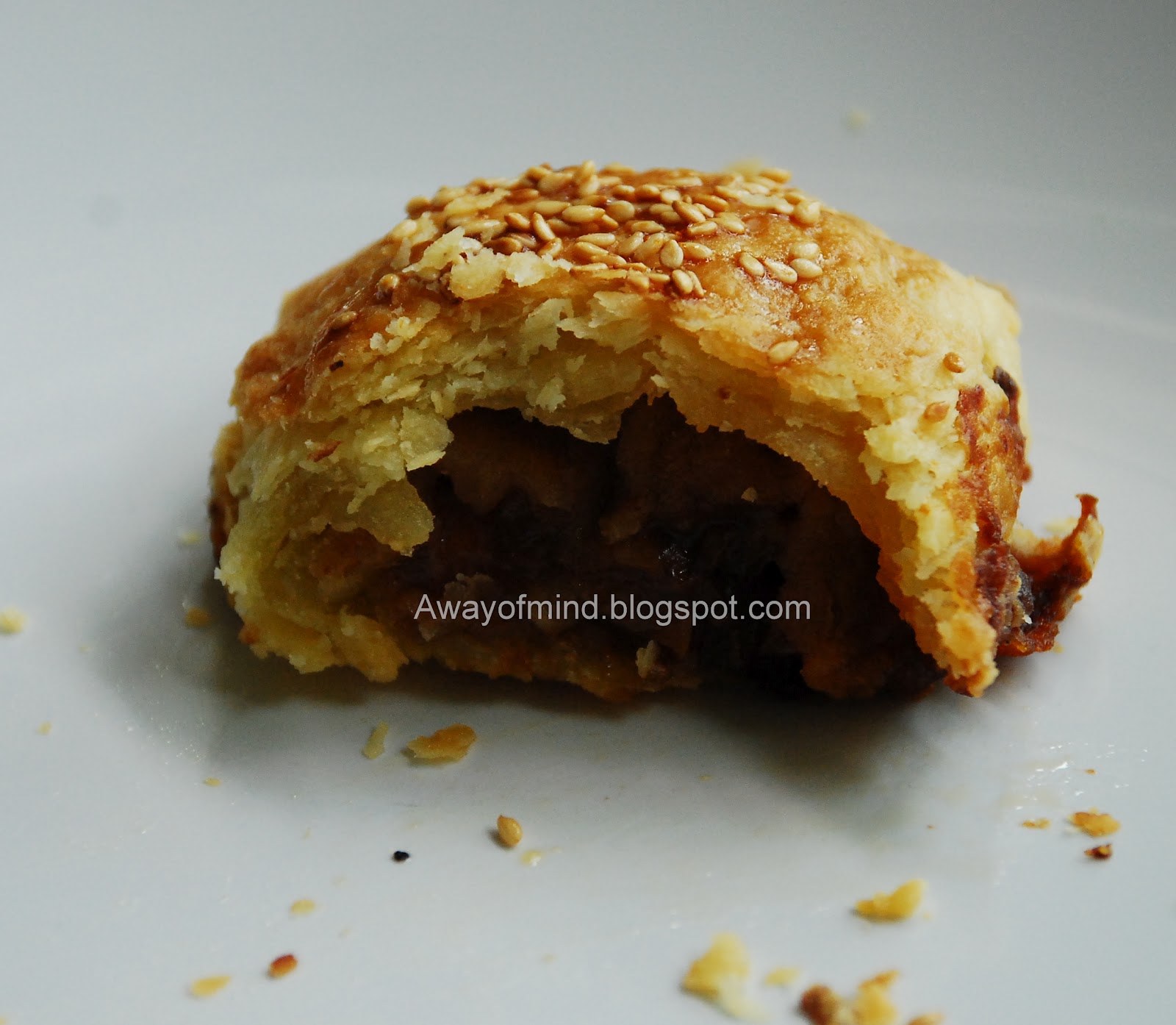 Awayofmind Bakery House: Baked Barbecued Pork Puffs (Char Siu Puffs/ Su)