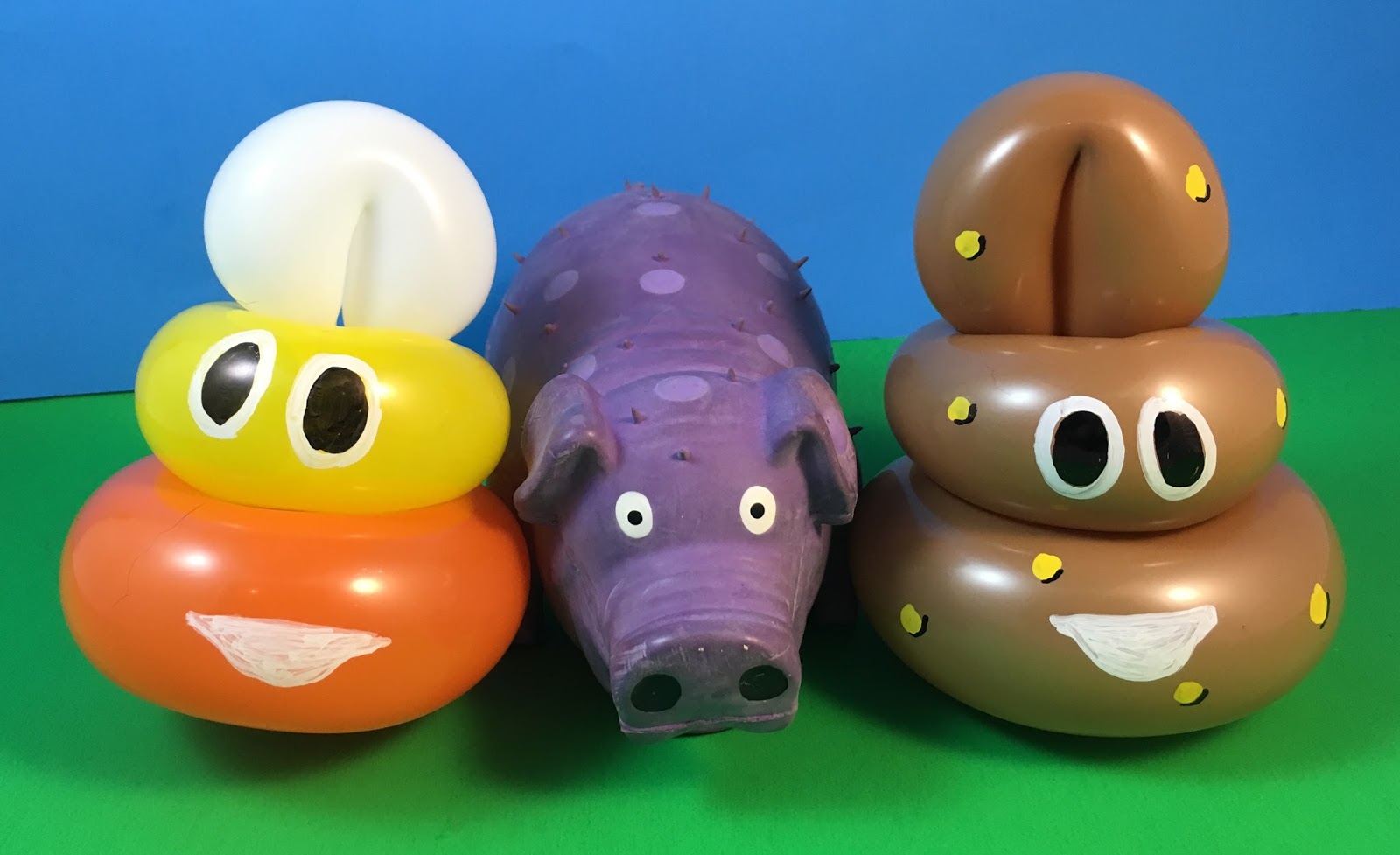 Daily Purple Pig: October 10 - Poo Emoji