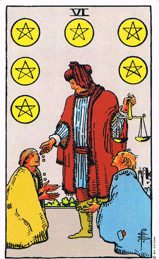 Grande Círculo de Tarot e Astrologia: TAROT. ARCANOS MENORES - OS SEIS