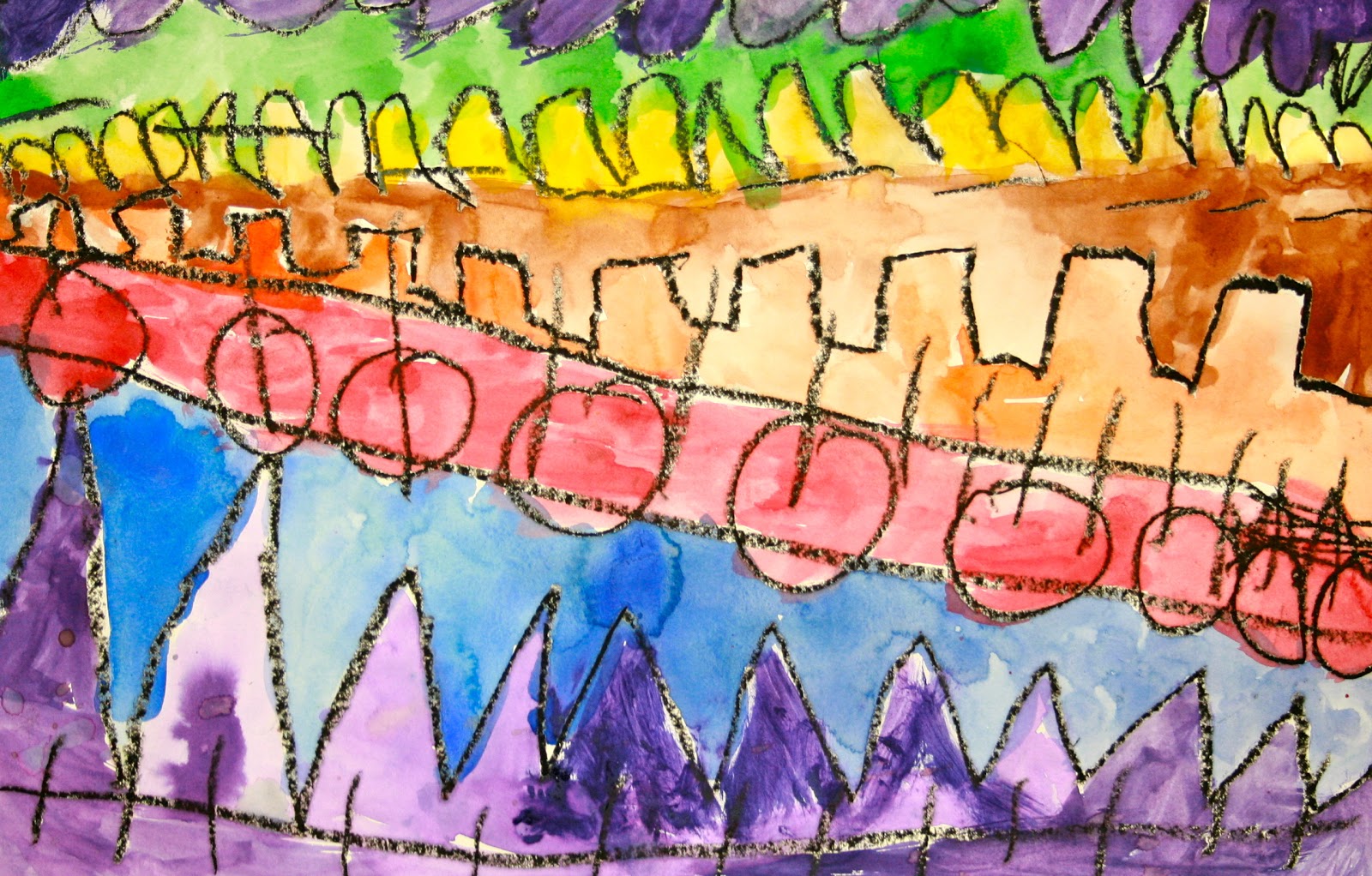 FLYING CRAYONS and other adventures in my elementary art room: KINDERGARTEN