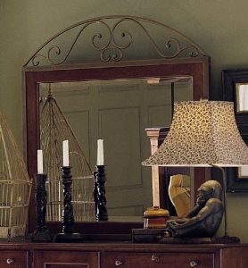 Low Price Bureau Mirror by Kincaid - Natural Wood (79-118) from Kincaid