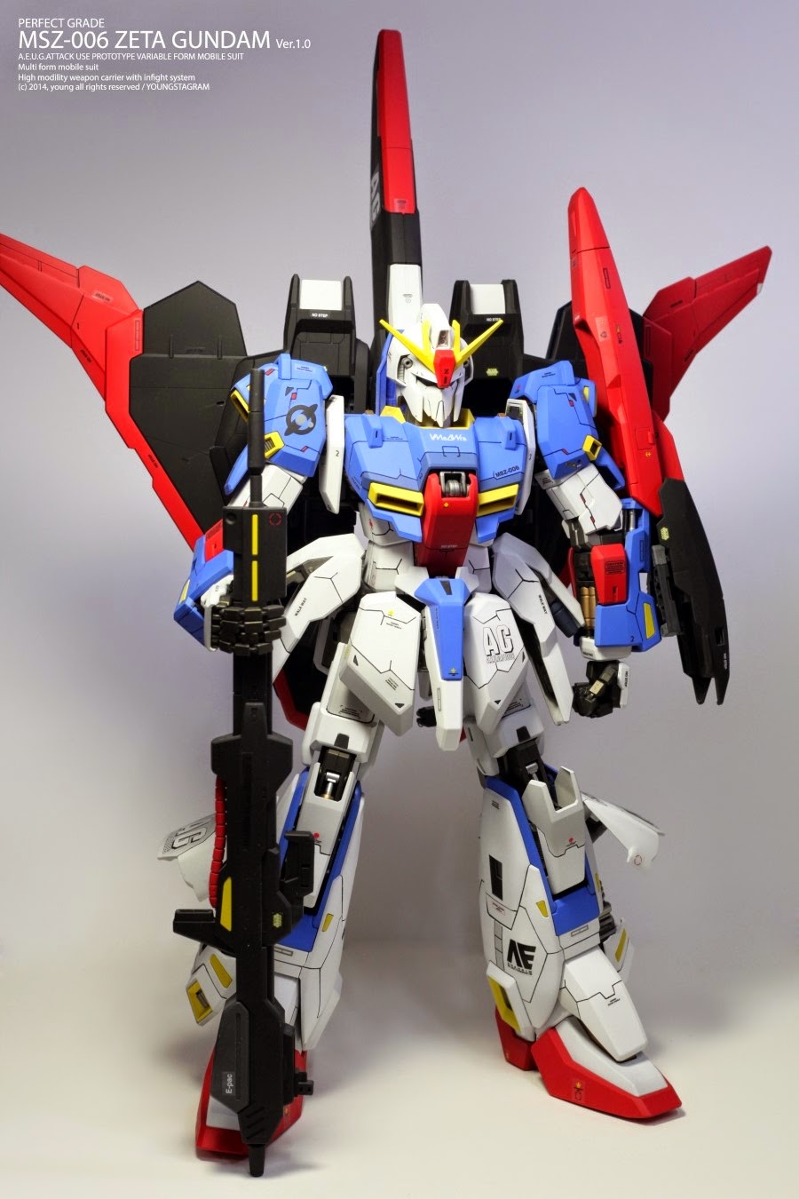 Custom Build: PG 1/60 MSZ-006 Zeta Gundam "Detailed"