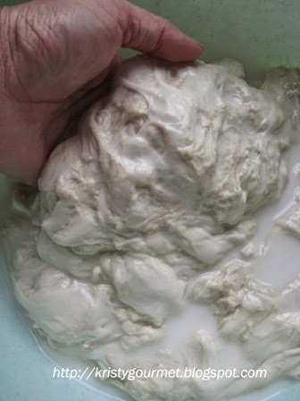 Homemade Gluten Puffs @ Wheat Gluten Food 自制面筋