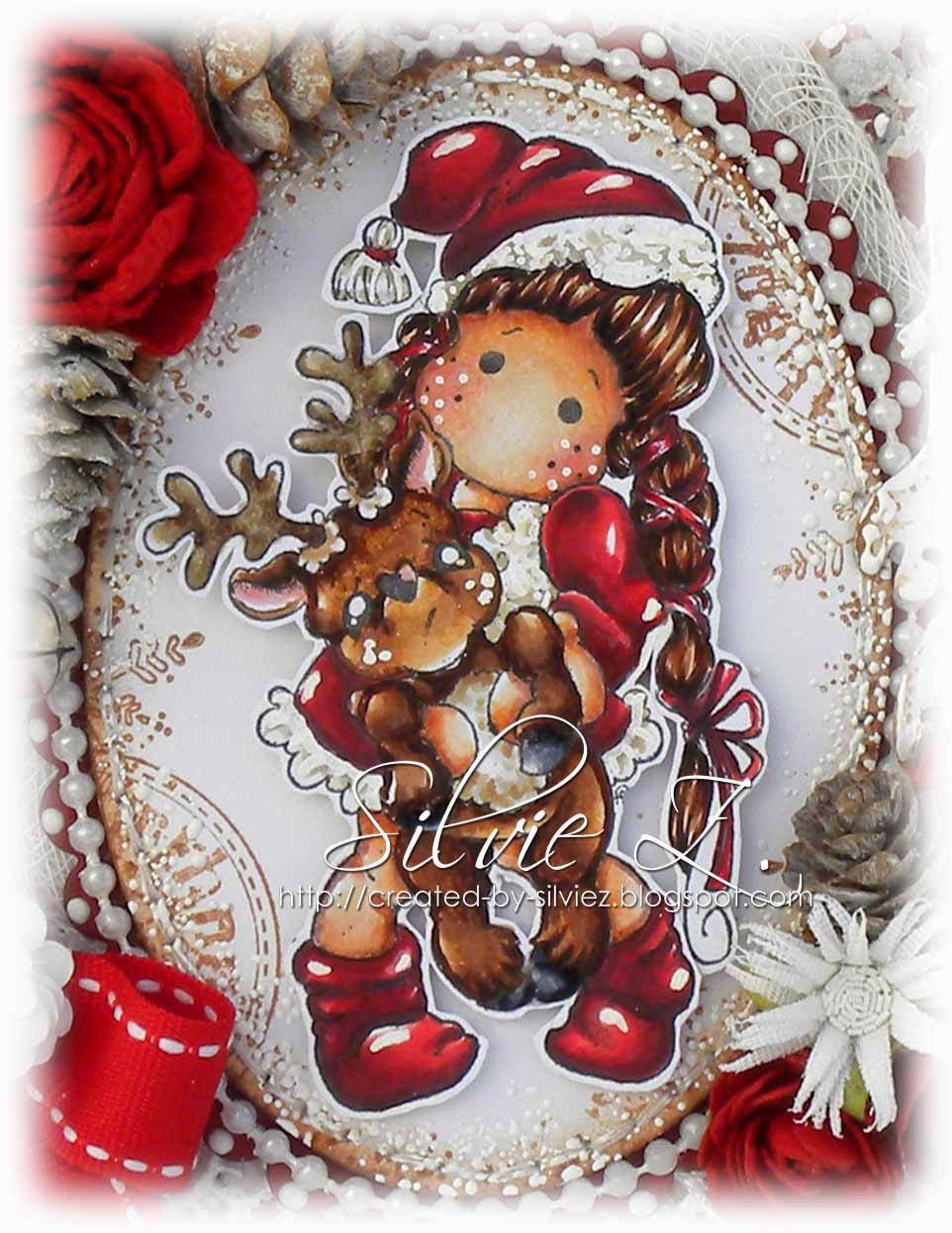 Created-By-Silvie-Z.: Magnolia - TILDA WITH LITTLE RUDOLF ♥♥