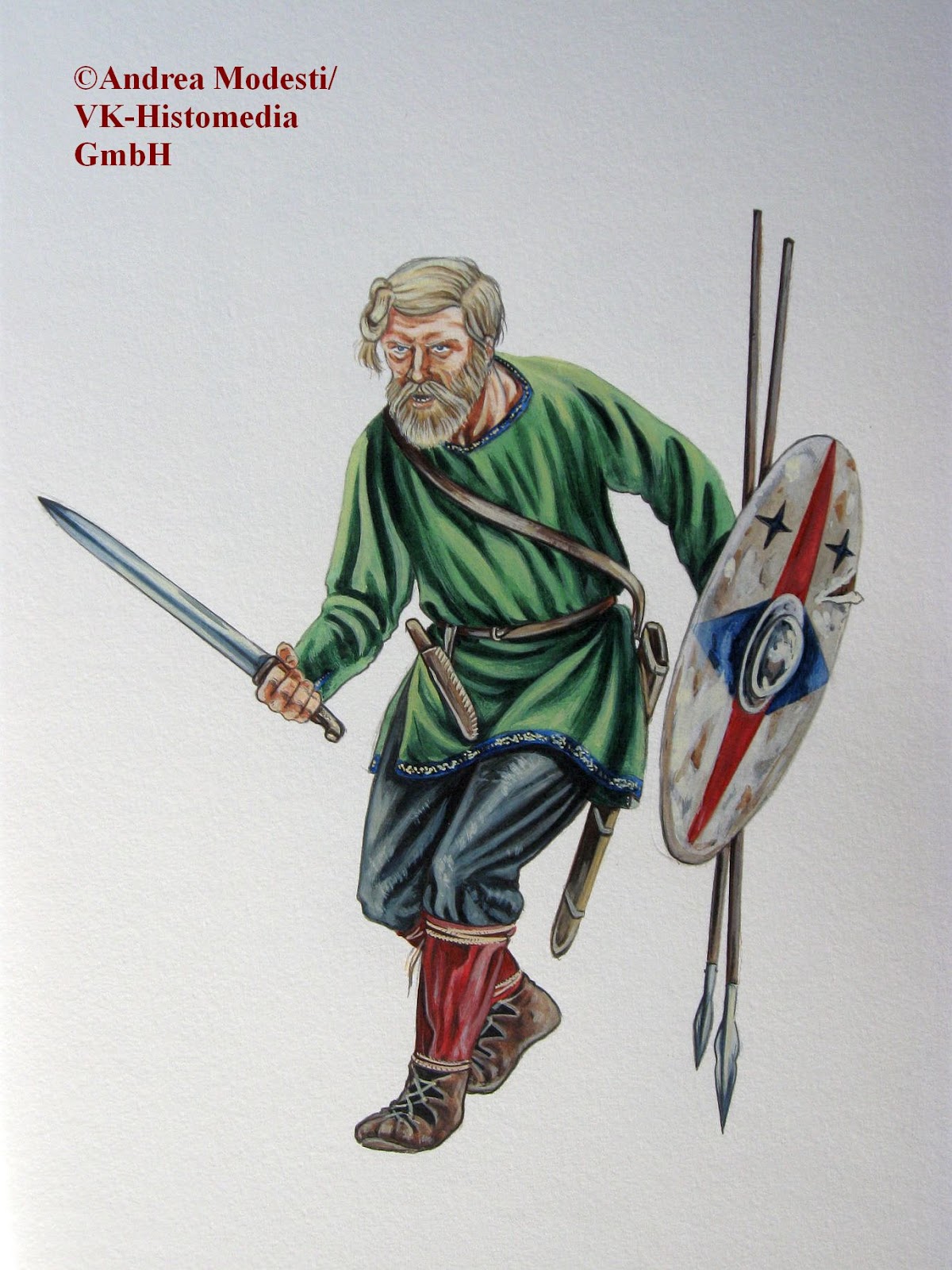 Andrea Modesti Art and Illustration: Roman Soldiers, Celts and Germans