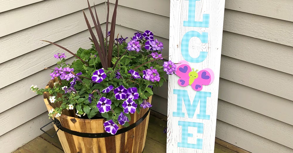 Doodlebug Design Inc Blog: SEASONAL WELCOME SIGN | with Kathy