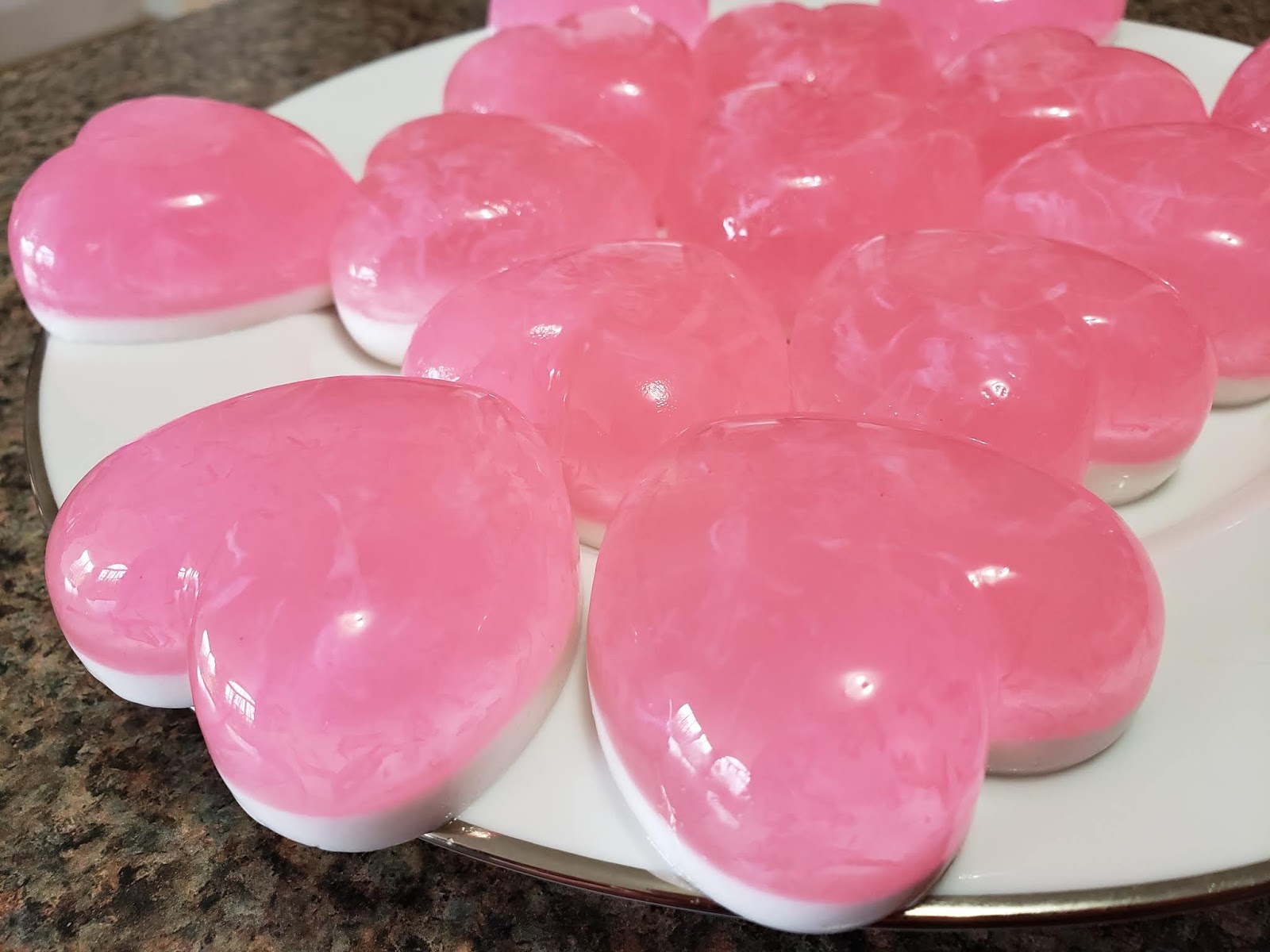 Kristy's Corner: Egg Drop Lychee Rose Jelly