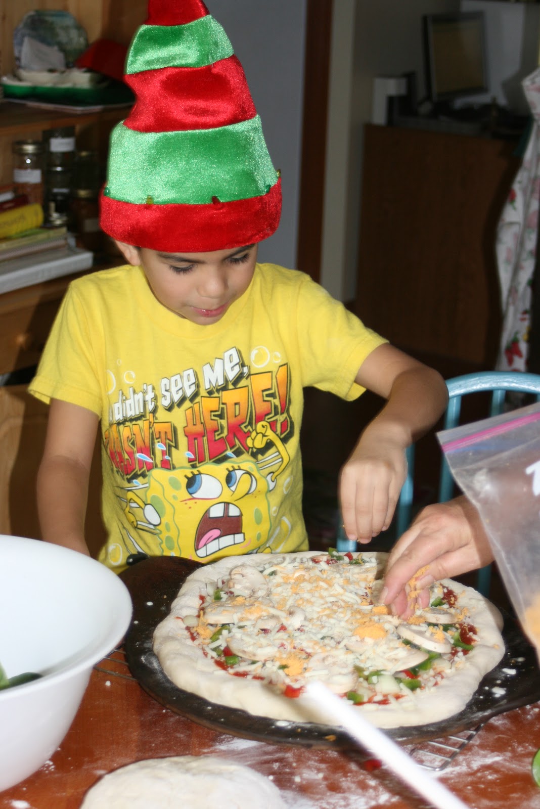 Challenged Survival: Homemade Pizza in about 30 minutes