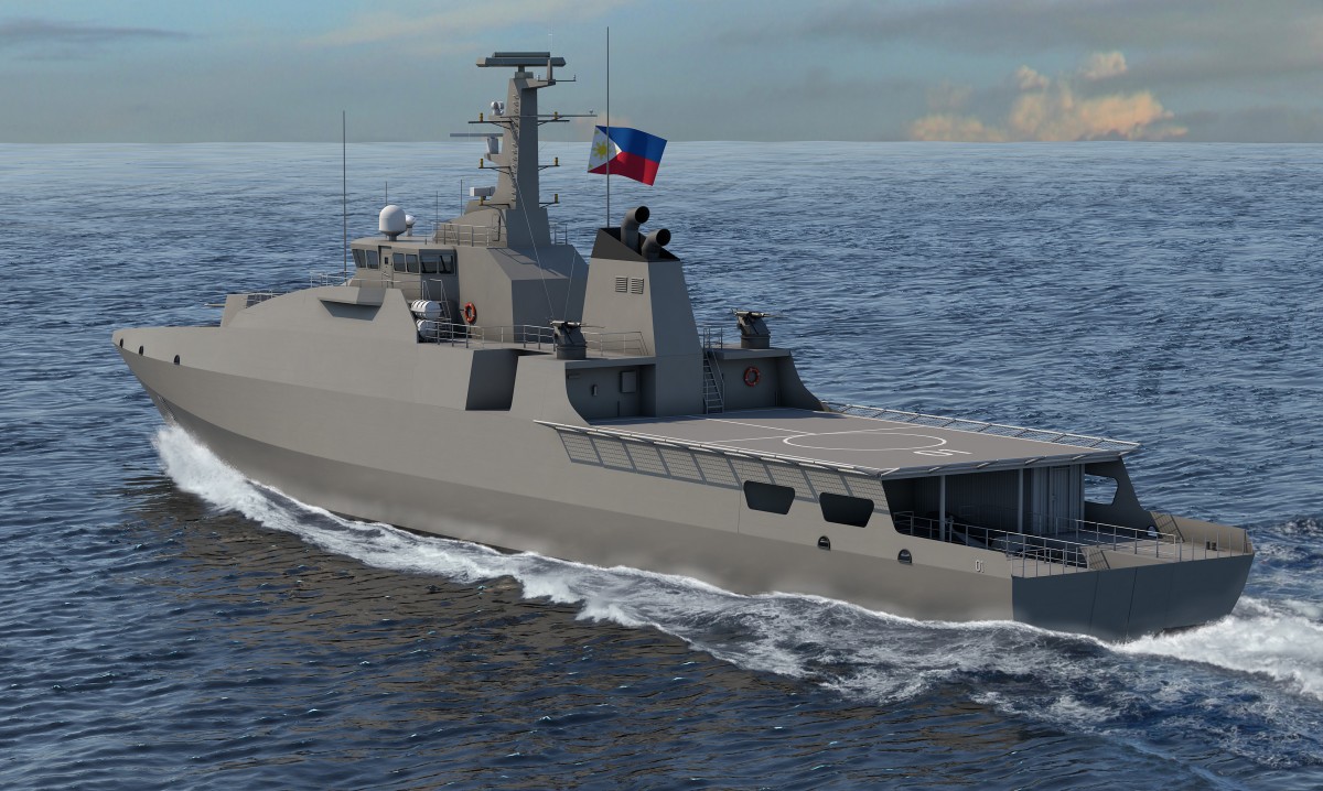 Austal Unveils OPV Design for Philippine Navy - WAR Defence and News
