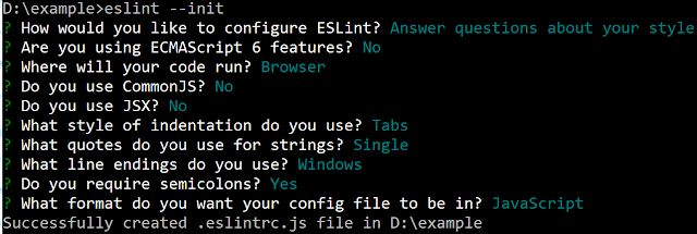 Linting in Nodejs using ESLint - Coding Defined