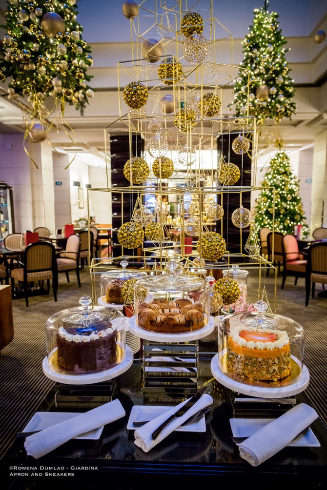 Grand Hotel Via Veneto in Rome, Italy: A Festive Afternoon Tea