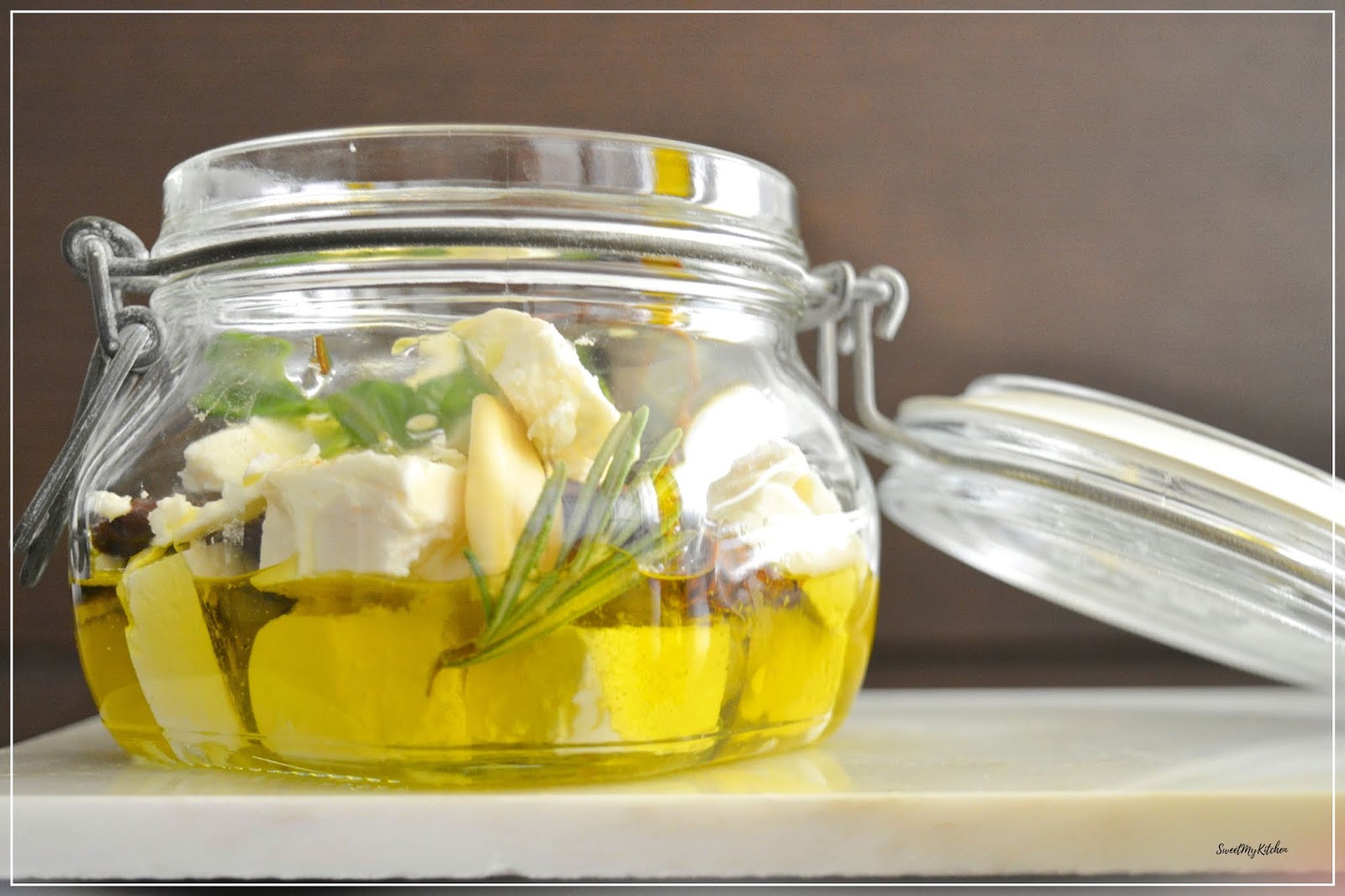 Sweet my Kitchen: Queijo marinado com tomate seco