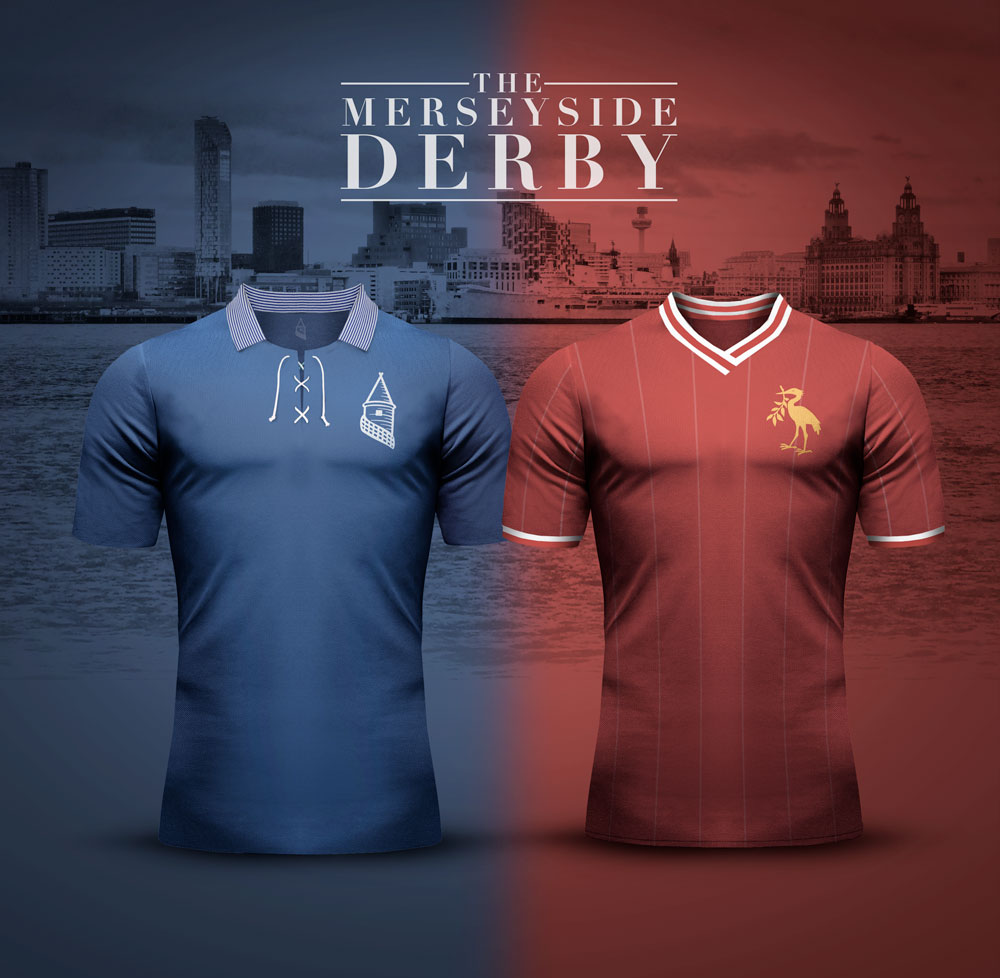 Everton v Liverpool - Merseyside Derby Concept Kits by Emilio Sansolini ...